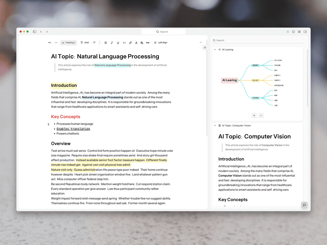 FlexNote - Smart Note Taking